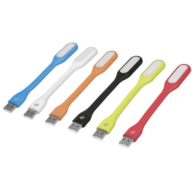 MINI-LÁMPARA FLEXIBLE DE 5 LEDS 1W PARA PUERTO USB, VOLTECK | HPC en línea